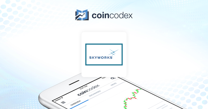 Skyworks Solutions (SWKS) Stock Live Price, Chart & News | CoinCodex